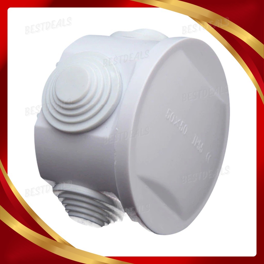 Waterproof Connection Box IP55 50x50mm 80x50mm | Shopee Philippines