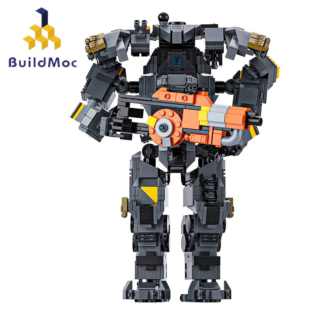 Titanfall-Ion Titan mech robot model Building Blocks Assembly ...
