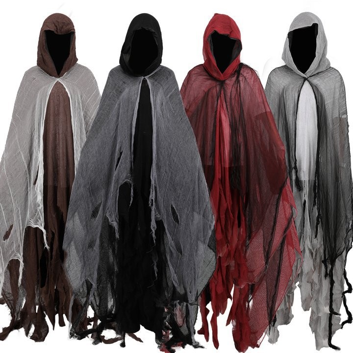 [Cash commodity and quick delivery]Spot Goods Halloween Adult Cloak ...