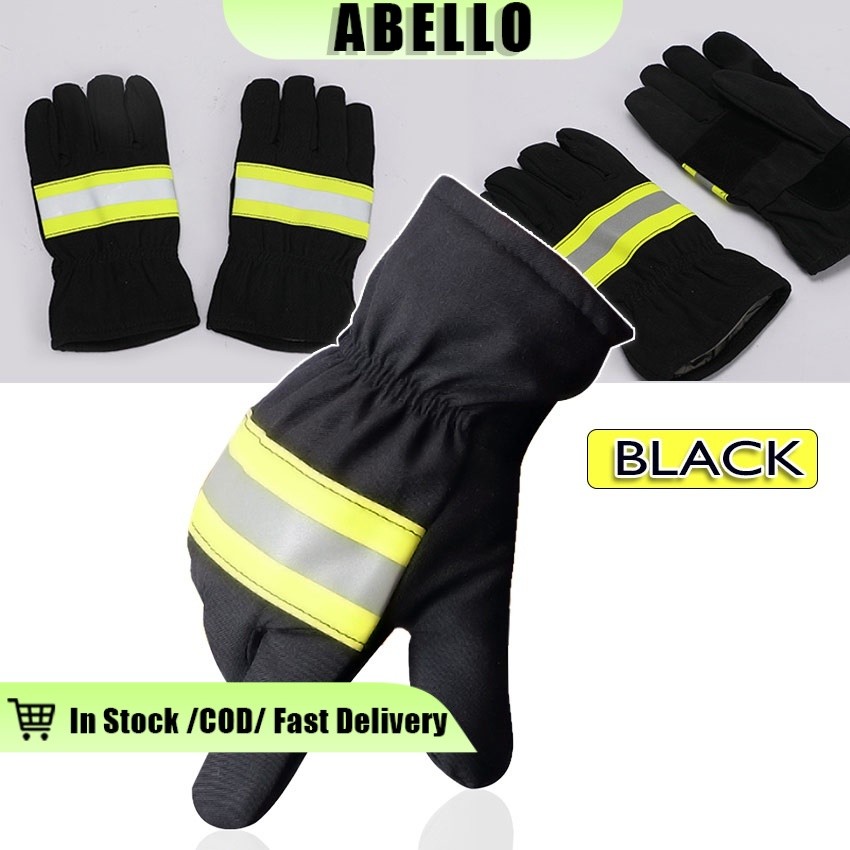 Firefighting Gloves Anti-fire Cut Waterproof Reflective for Fire ...