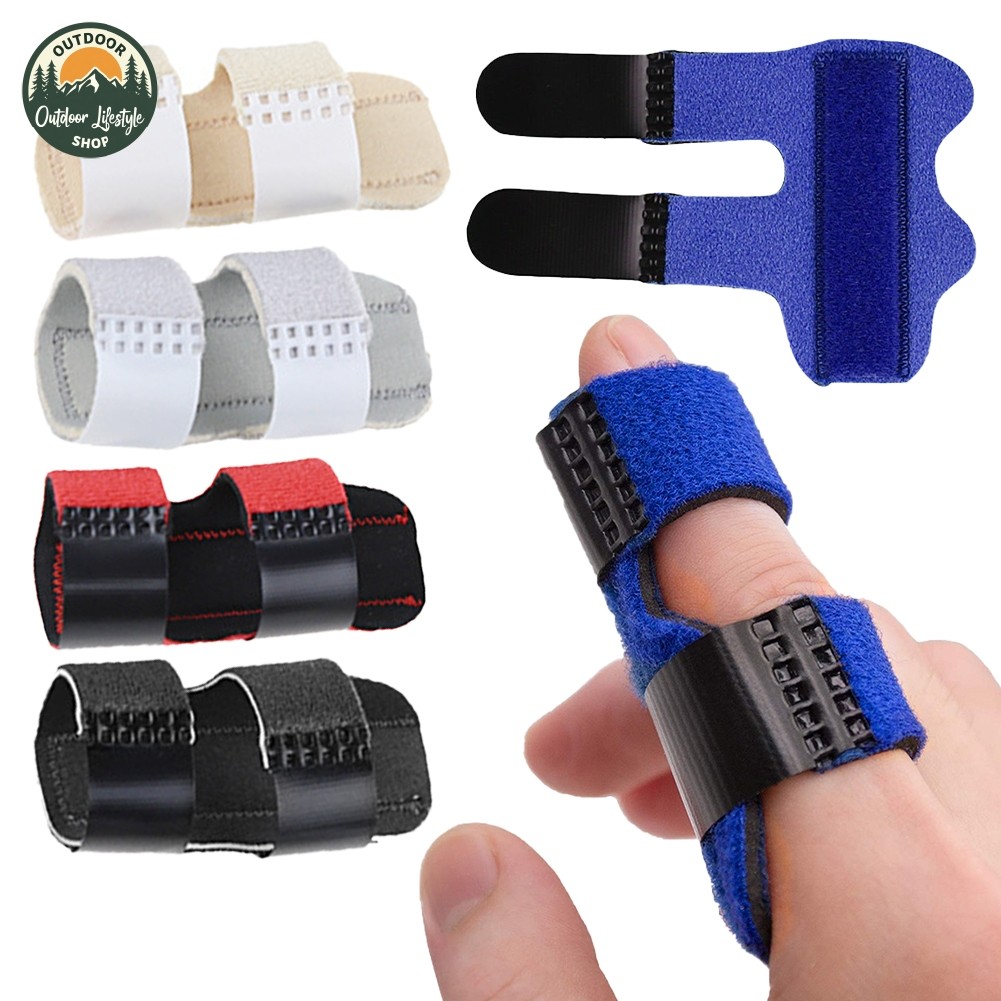 Adjustable Finger Splint Brace Built-in Aluminum Alloy Mallet Finger ...