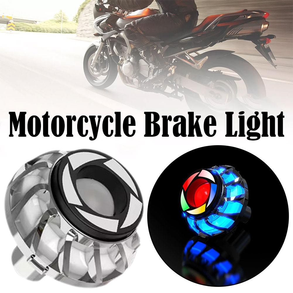 Motor Brake Light LED Motorcycle Brake Light Angel Flashing Tail Eye ...
