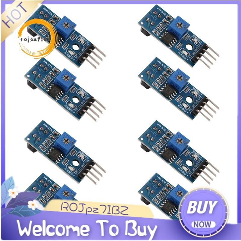 8Pcs TCRT5000 Infrared Reflective Sensor IR Photoelectric Switch ...