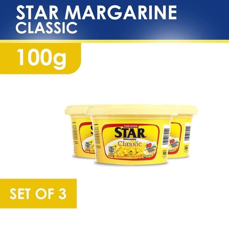 Star Margarine Classic (100g) Set of 3 | Shopee Philippines