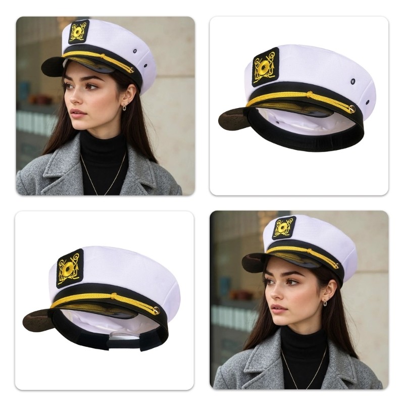 Royal Captain Hat Costume for Cosplay for Sailors Party Masquerades ...