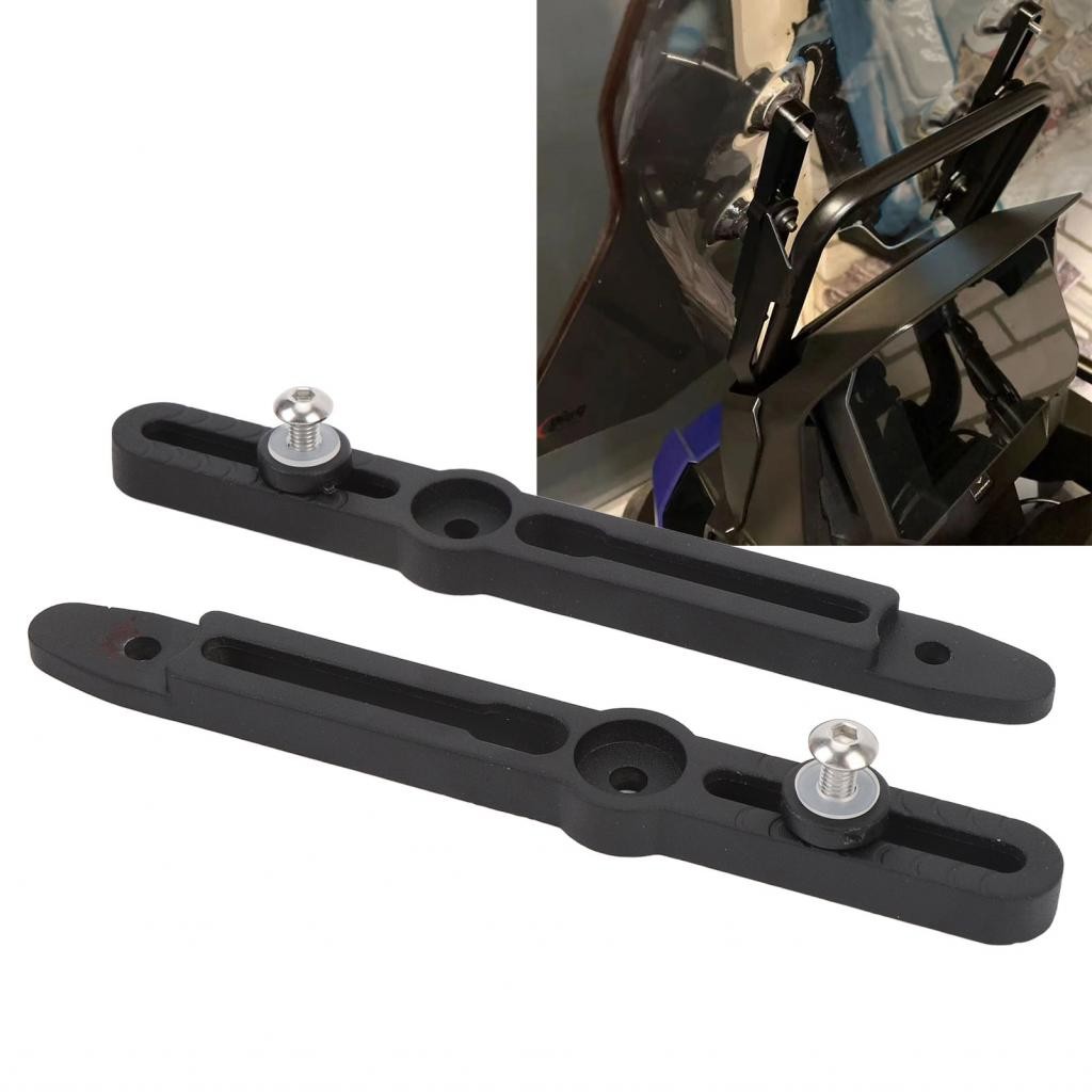 Adjustable Motorcycle Windshield Brackets Adjuster Electrostatic ...