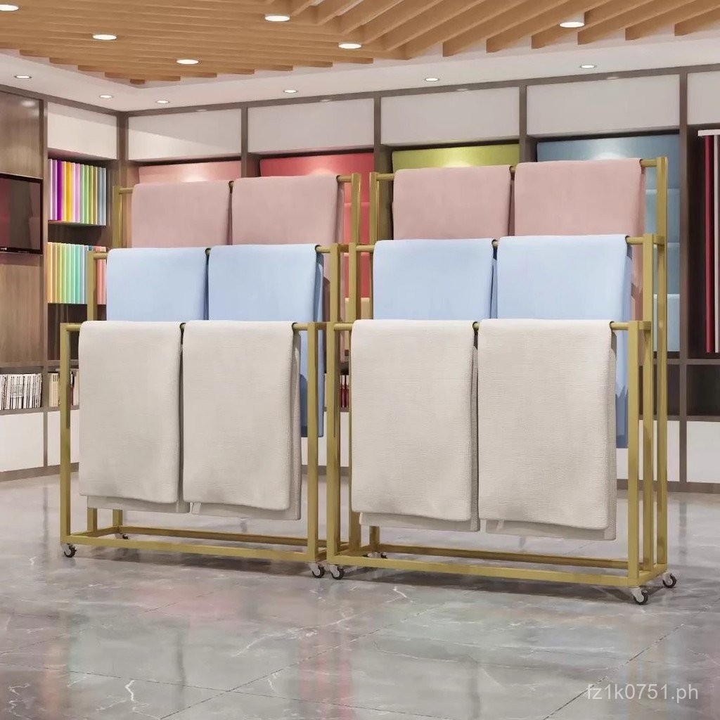 Sample Hanger New Exhibition Curtain Color Card Fabric Floor-standing ...