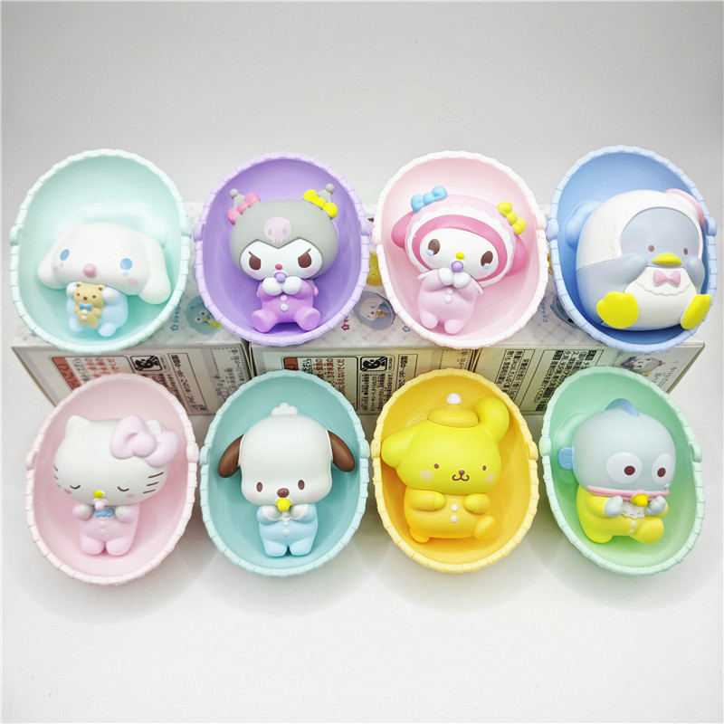 8 Styles My Melody Family Baby Friend Series 2 Generation Figures ...
