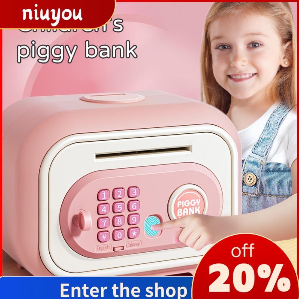 NIUYOU Electric Money Bank, Electronic|Unlock with A Key Cash Register ...