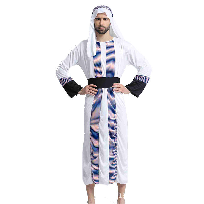 Saudi Arabian Costume Male Adult Aladdin Costume Middle Eastern Costume ...