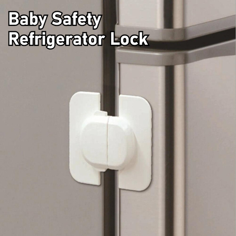 Baby Safety Lock Refrigerator Lock Child Anti-clamping Cabinet Door ...