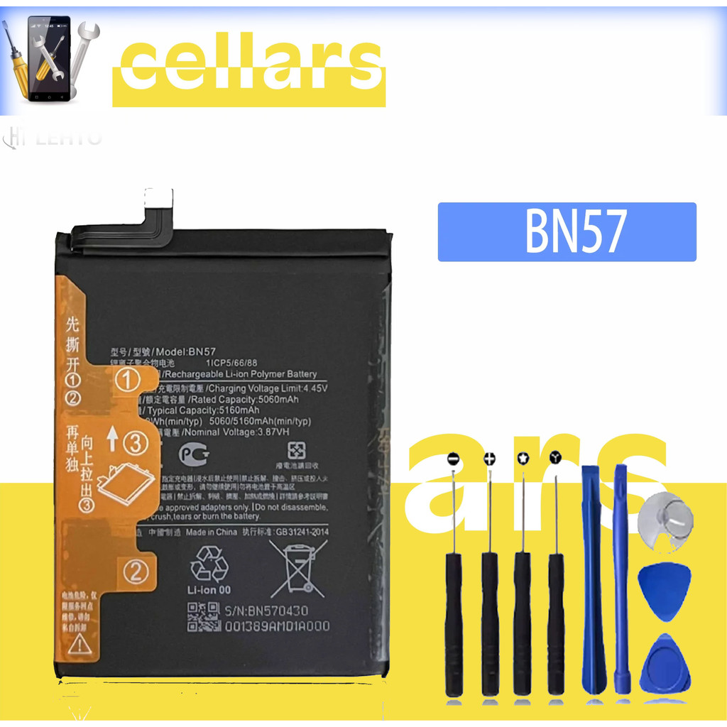 BN57 Battery For XIAOMI POCO X3 NFC/ POCO X3 PRO/ Phone Replacement ...