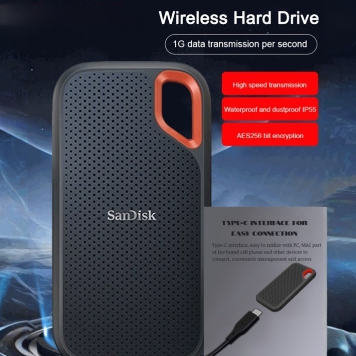 【Universal/Must-Have At Home】High-Speed Solid-State Mobile Hard Drive ...