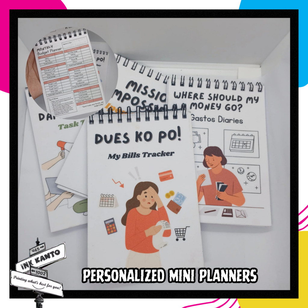 Personalized Witty Tracker Planner | A6 size | 30 pp back to back ...