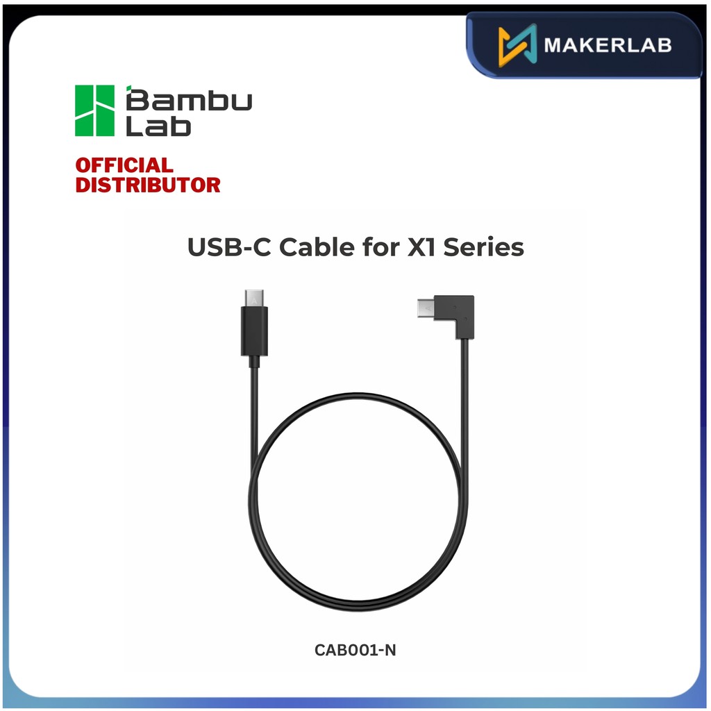 Bambu Lab USB-C Cable for X1 Series 3D Printer | Shopee Philippines