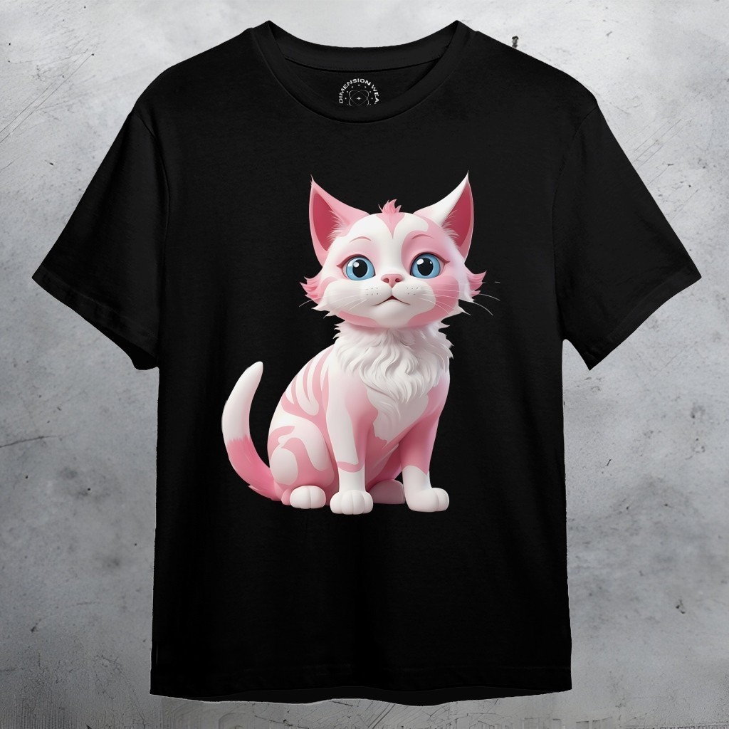 Original Distro T-shirts - Original Premium Distro T-shirts 3D Cat ...