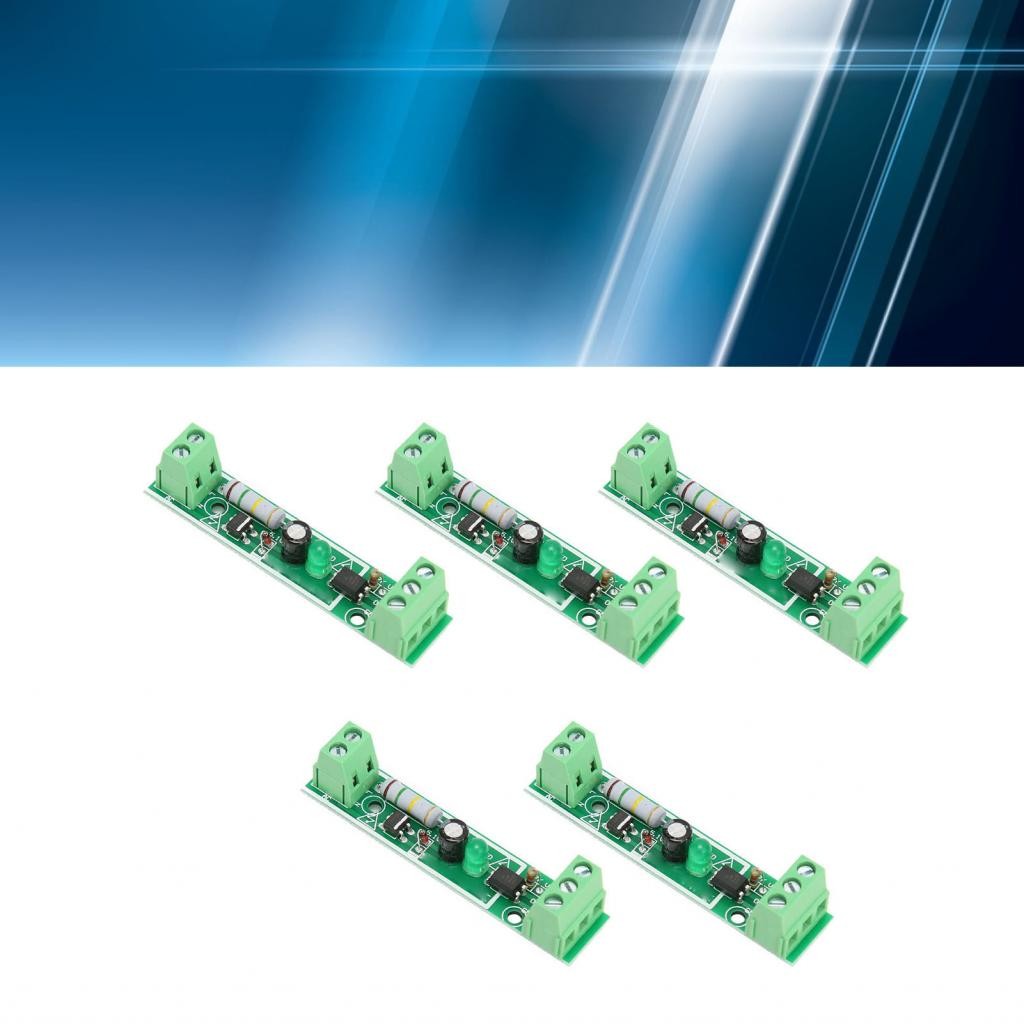 Yohooo 5PCS 1 Channel Optocoupler Isolation Module AC 220V Detection ...