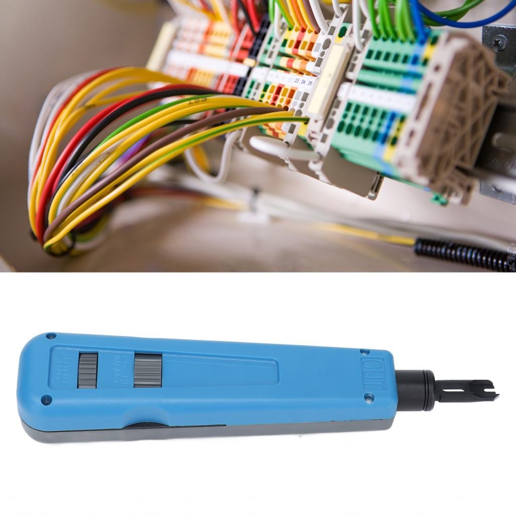 Punchdown Tools Carbon Steel Punch Down Tool for Networks Cables ...