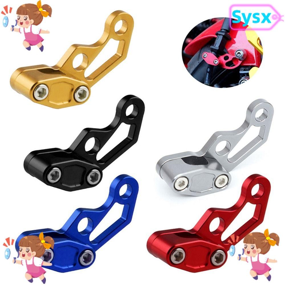 SYSX Brake Line Clamp, Oil Hose Pipeline Brake Cable Motorcycle Oil ...