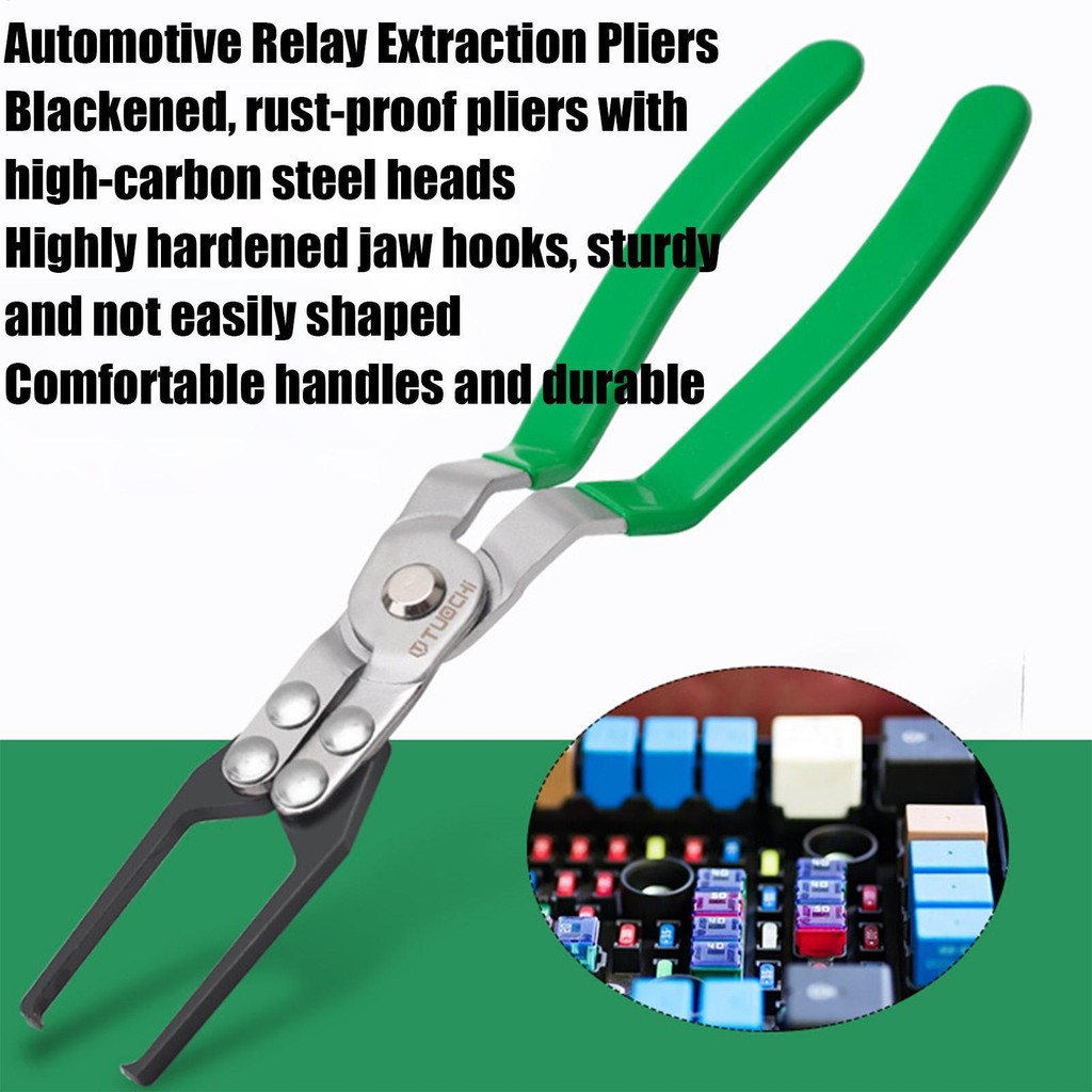 Automotive Relay Puller Pliers Fuse Relay Removal Pliers Rust-proof ...