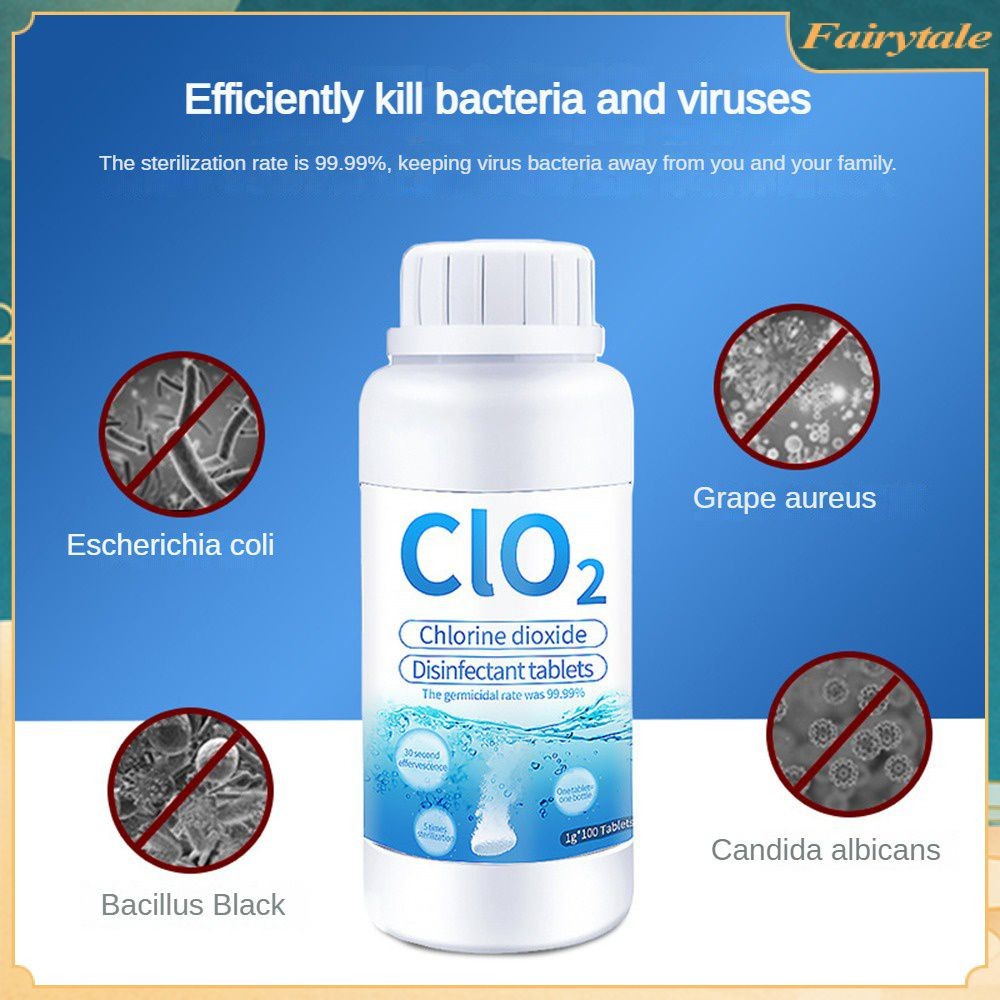 Disinfectant Effervescent Tablets Safe And Efficient Innovative Act ...