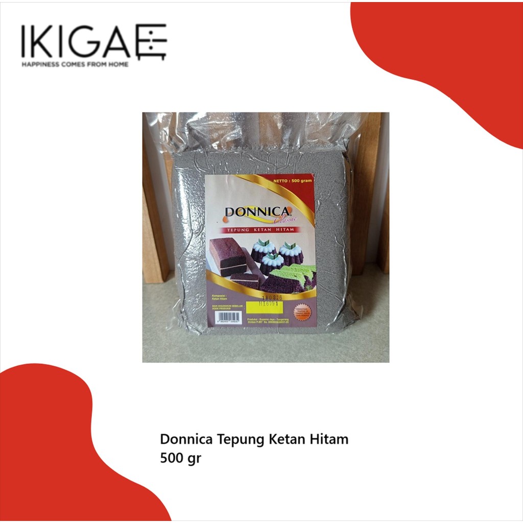DONNICA BLACK GLUTINY RICE FLOUR 500 | Shopee Philippines