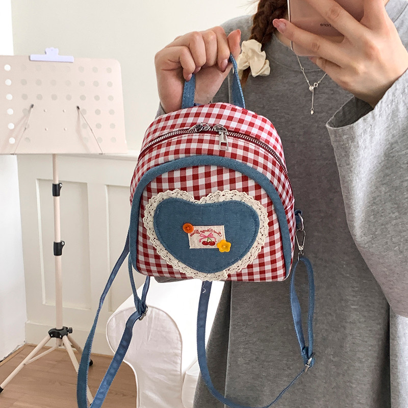 Commuter Small Backpack Women 2025 New Style Backpack Mini Casual ...