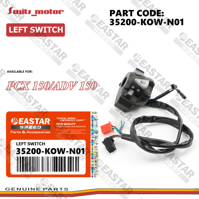Left Switch HOLDER PCX 150 ADV 150 GNEUINE | Shopee Philippines