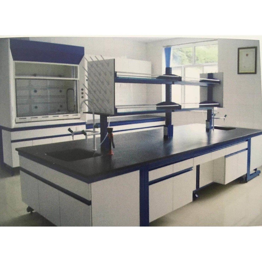 Laboratory Analysis Side Table Workbench Chemistry Test Bench ...