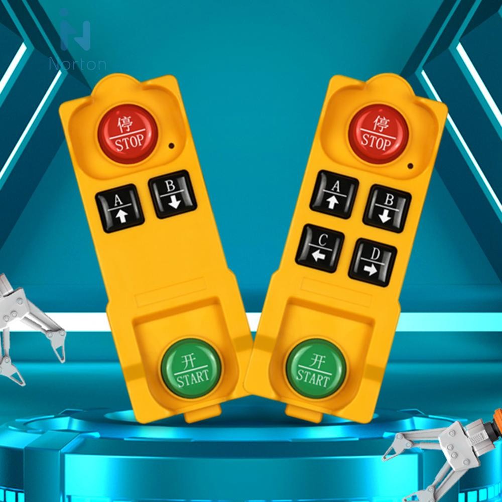 S# Hoist Crane Control 2/4 Buttons Crane Industrial Radio Controller ...