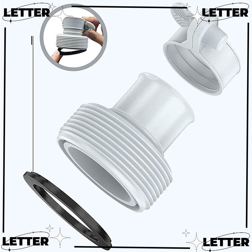 LET Pool Hose Adapter, Replacement Plastic Drain Plug Connector ...