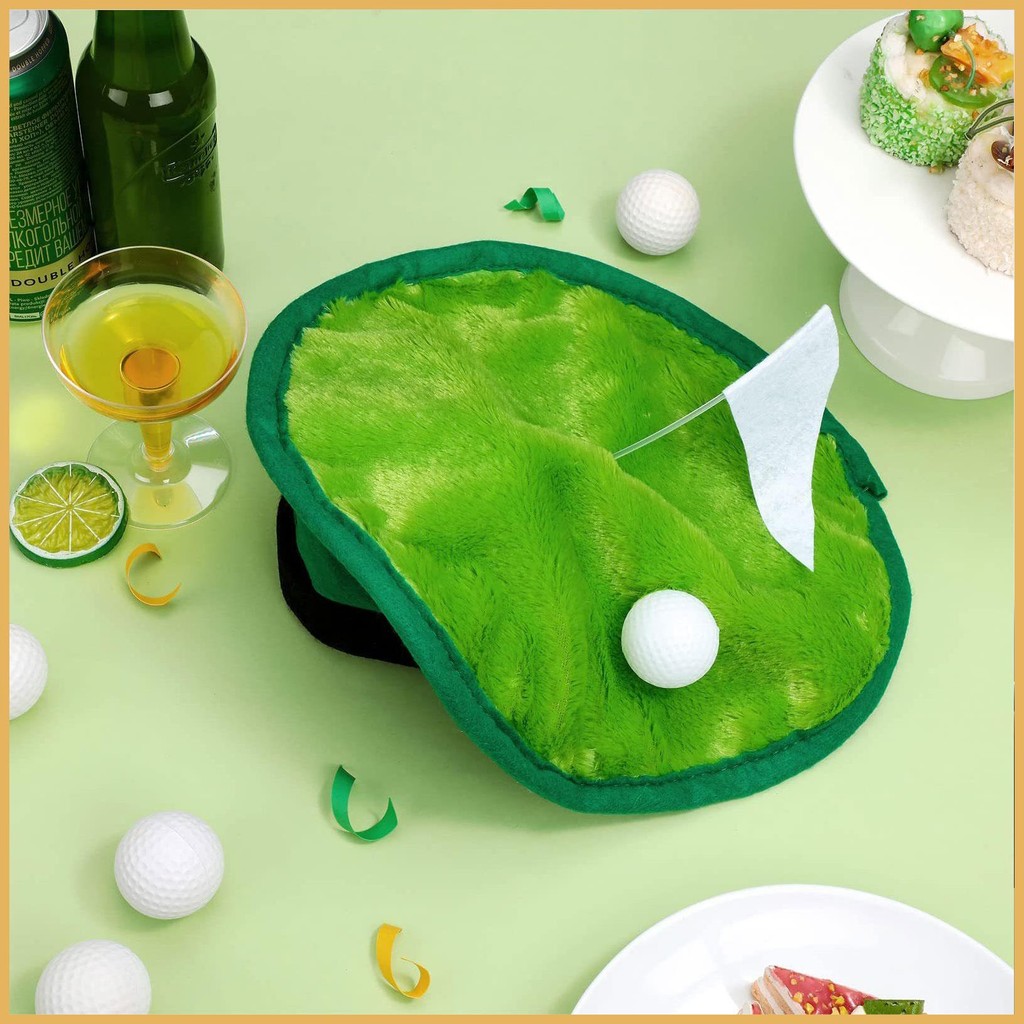 Golfer Beret Hat Golf Green Turf Beret Hat Novelty Costume Hat Golf ...