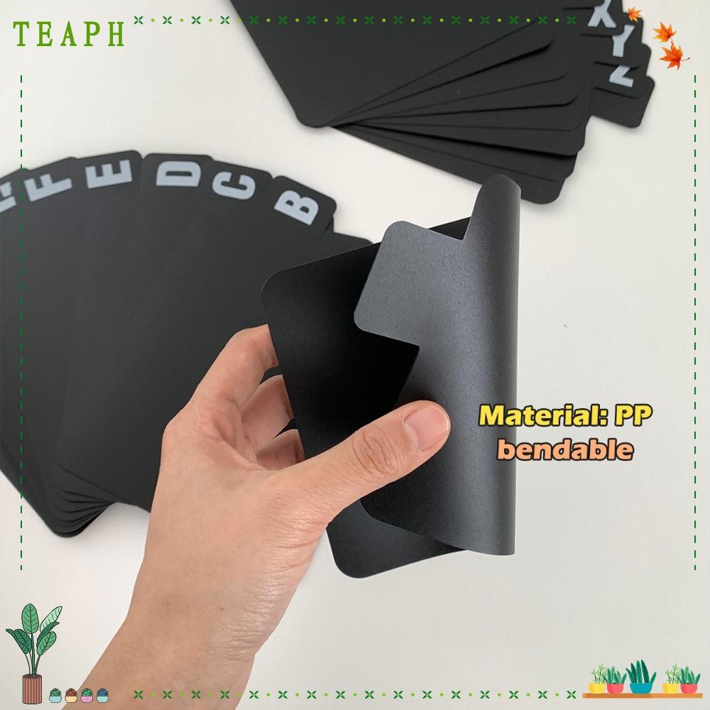 TEAPH 26 Pcs Vinyl Record Dividers, With Alphabet A-Z Paper ...
