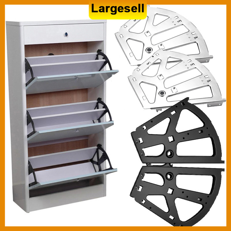 2Pcs 2 3 Layers Shoe Cabinet Hinges Steel Thickened Shoes Shelf Hinge ...