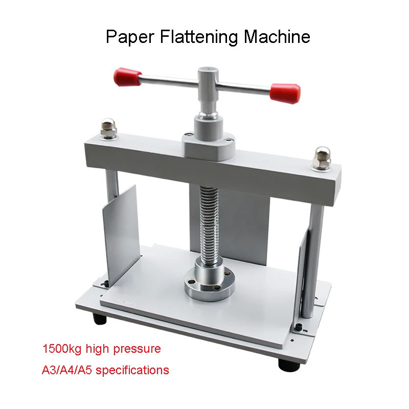 A4 A3 + Manual Flattening Machine Paper Pressing Machine Book Binding ...