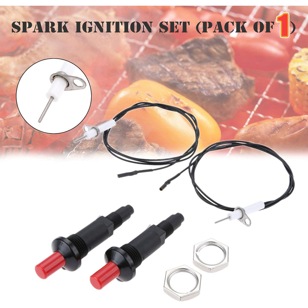 Spark Ignition Device Piezoelectric Igniter One-Button Easy Ignition ...