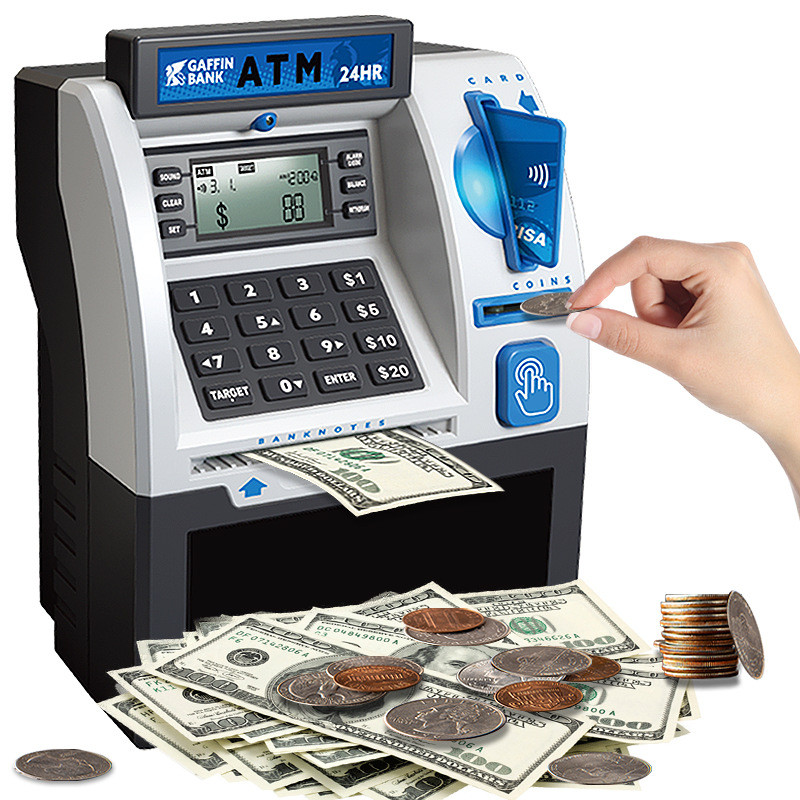 [Ready Stock] ATM Cash Discounting Machine Can In and Out Smart Swipe ...