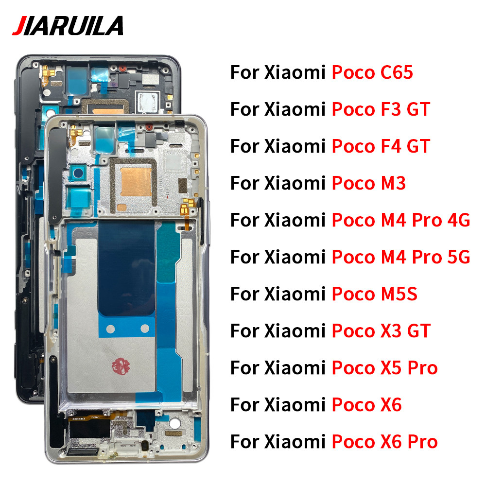 For Xiaomi Poco C65 X3 F3 F4 GT M3 M4 Pro 4G 5G M5S X5 X6 Pro Middle ...