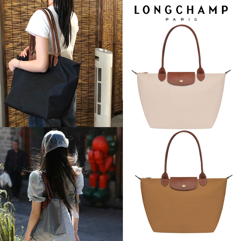 Longchamp Le Pliage original M tote bag | Shopee Philippines