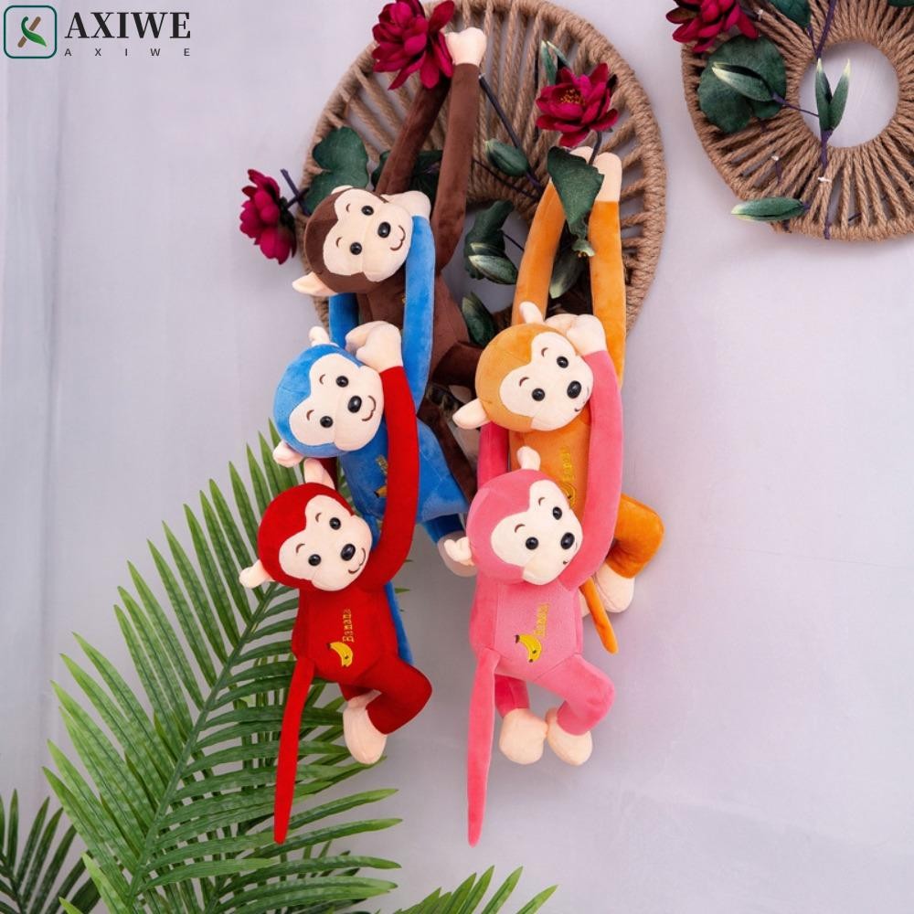AXIWE Long-Armed Monkey Doll, Animal Monkey Long-armed Hanging Monkey ...