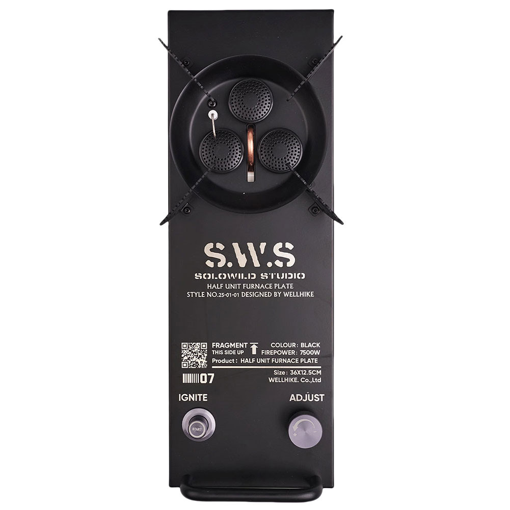 WE★ 7500W IGT Half-Unit Gas Stove with Adjustable Burners BBQ Grill ...