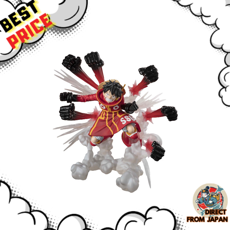 TAMASHII NATIONS Figuarts ZERO ONE PIECE [Super Clash] Monkey D. Luffy ...