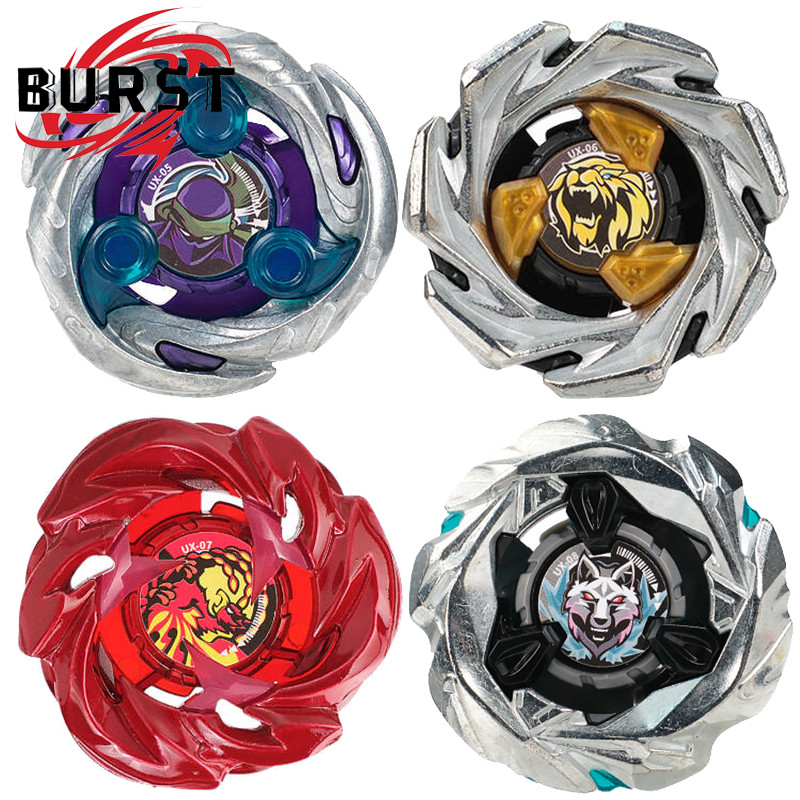 Beyblade X UX-05 Shinobi Shadow UX-06 Leon Crest UX-07 Phoenix Rudder ...