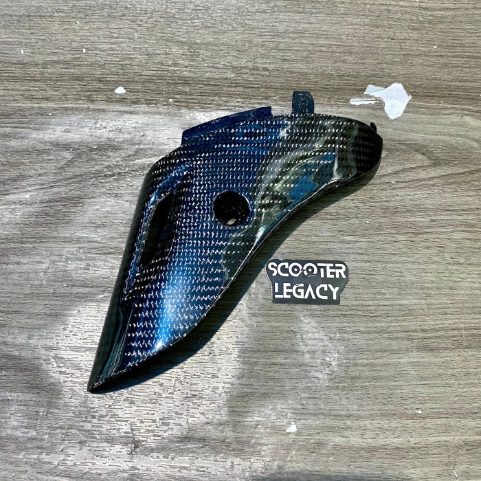 Original Vespa Sprint Primavera 3V Iget Carbon Kevlar Fiber Shock Cover ...