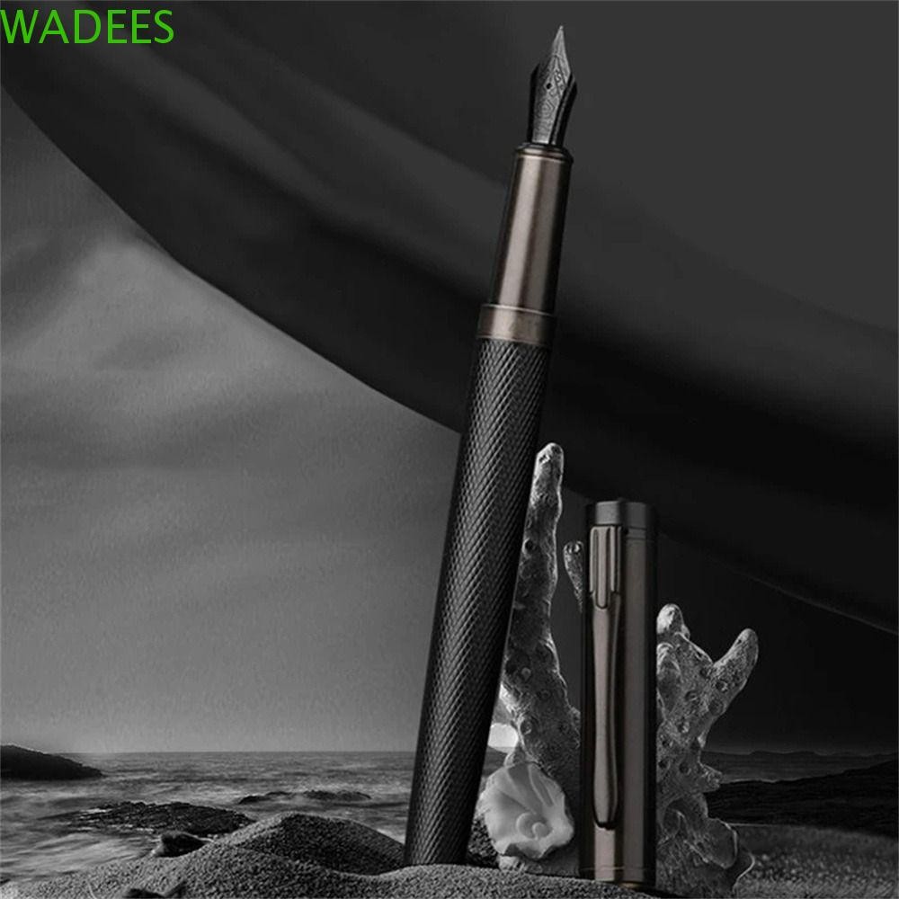 WADEES Fountain Pen Ef/F Nib School Extra Fine Black Forest Stainless ...