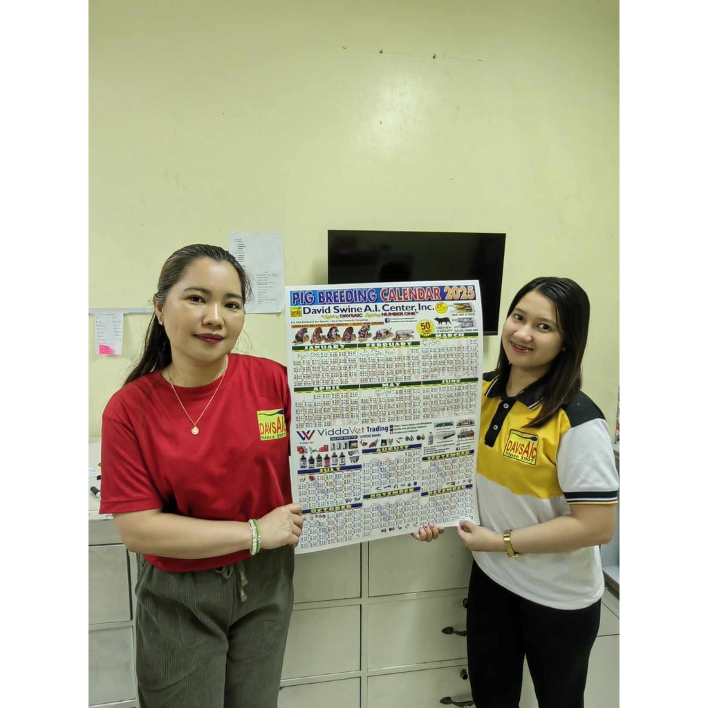 Calendar 2026 PIG BREEDING CALENDAR GESTATING para lang po sa may alaga ...