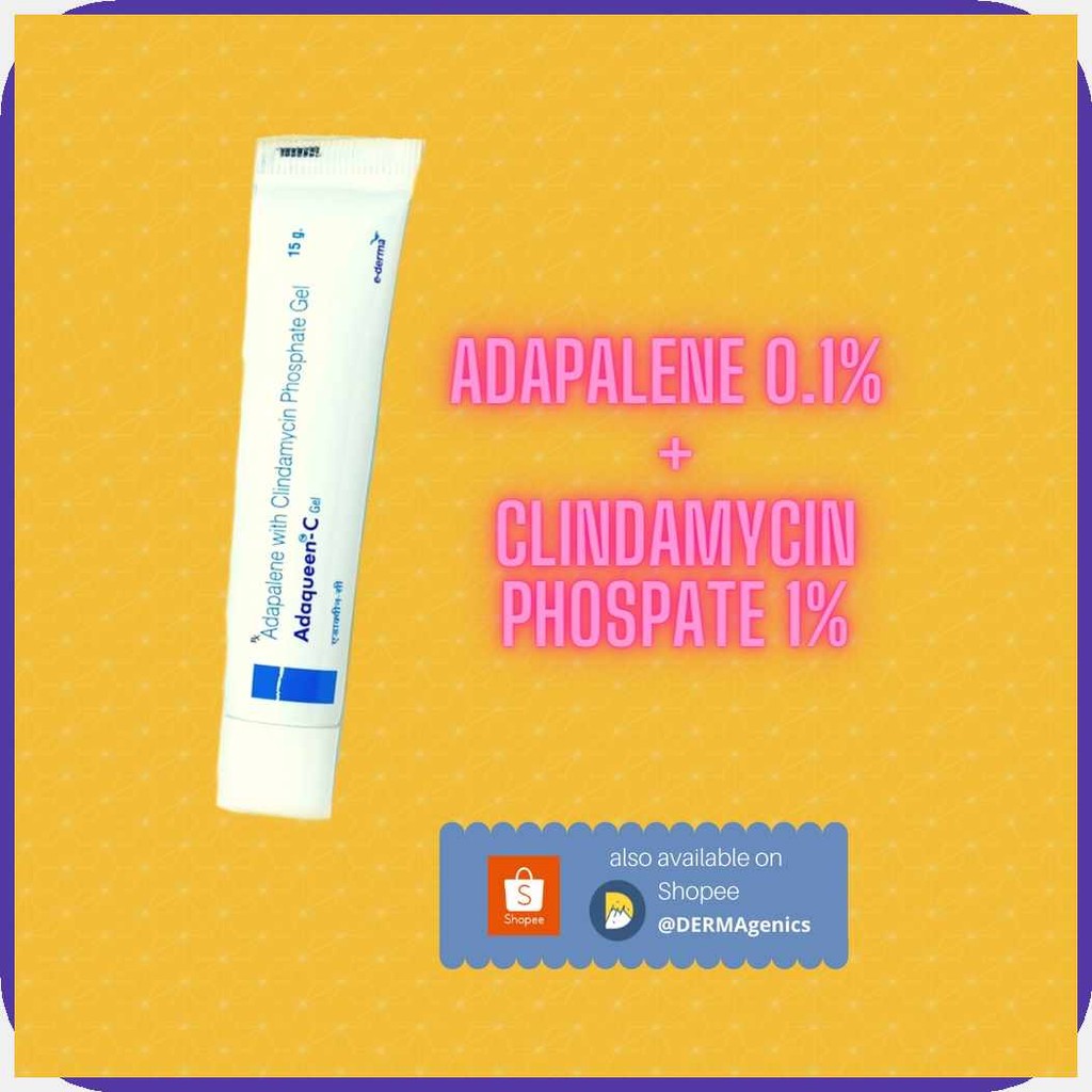 ADAQUEEN-C.uh_-15g-)O`Adap+l@Z@I@L@Y@i 0.1% and Clinda 1%- Acne ...