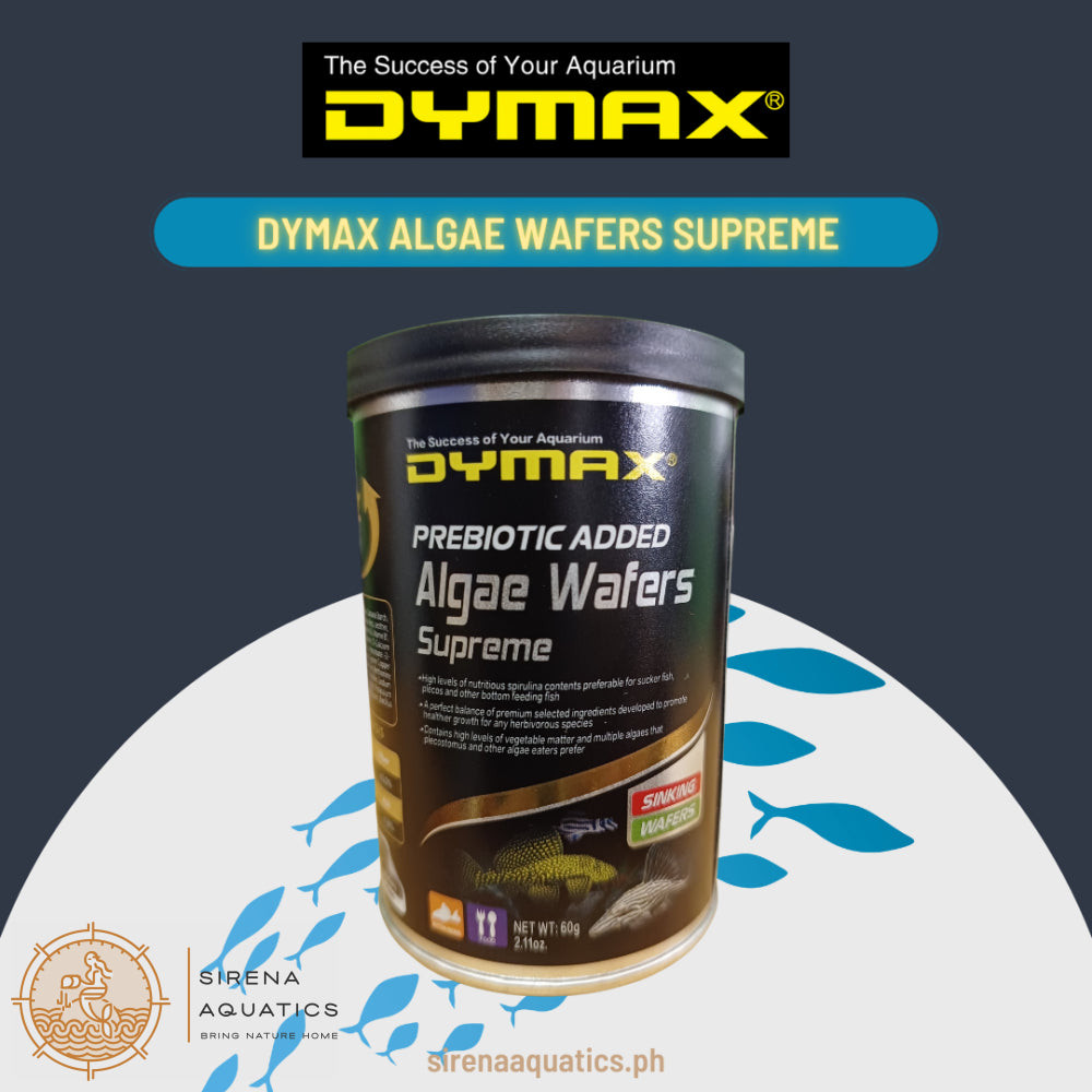Dymax Algae Wafer Supreme - High Protein Sinking Food for Herbivorous Species | Shopee Philippines