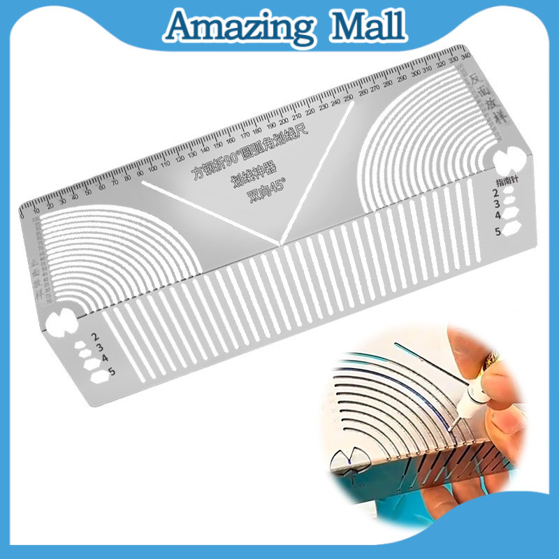 Square Tube Folding Ruler Drawing Ruler For Square Tube Rounded Corners ...