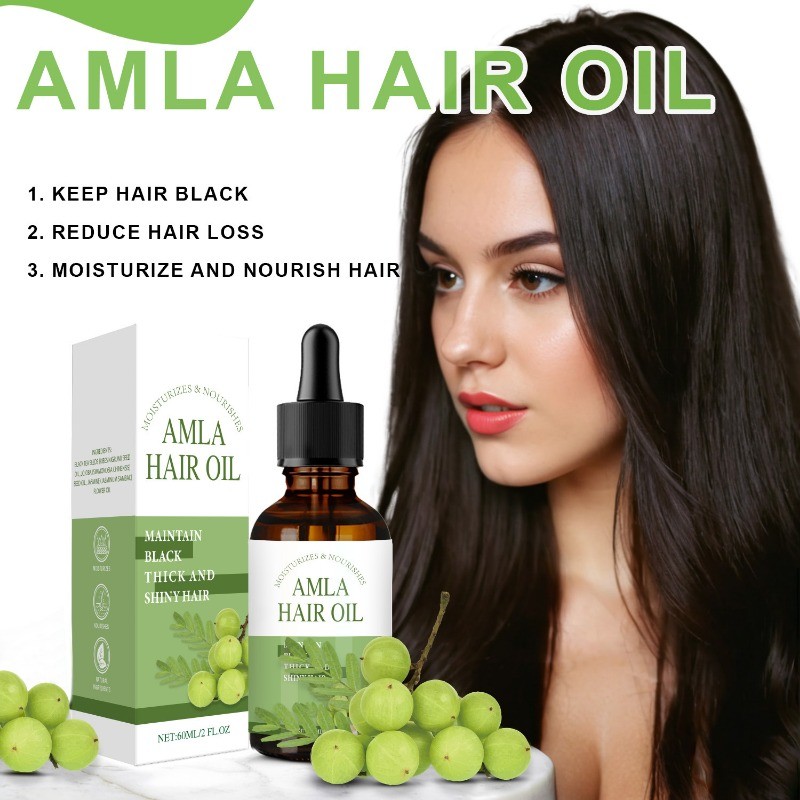 Amla Hair Oil, Amla Oil for Hair Growth, Natural Indian Amla Hair Oil ...